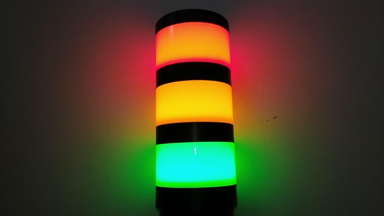 Sophia Tl70 Led Signal Tower Lights Stack Light With Black Body - Buy ...