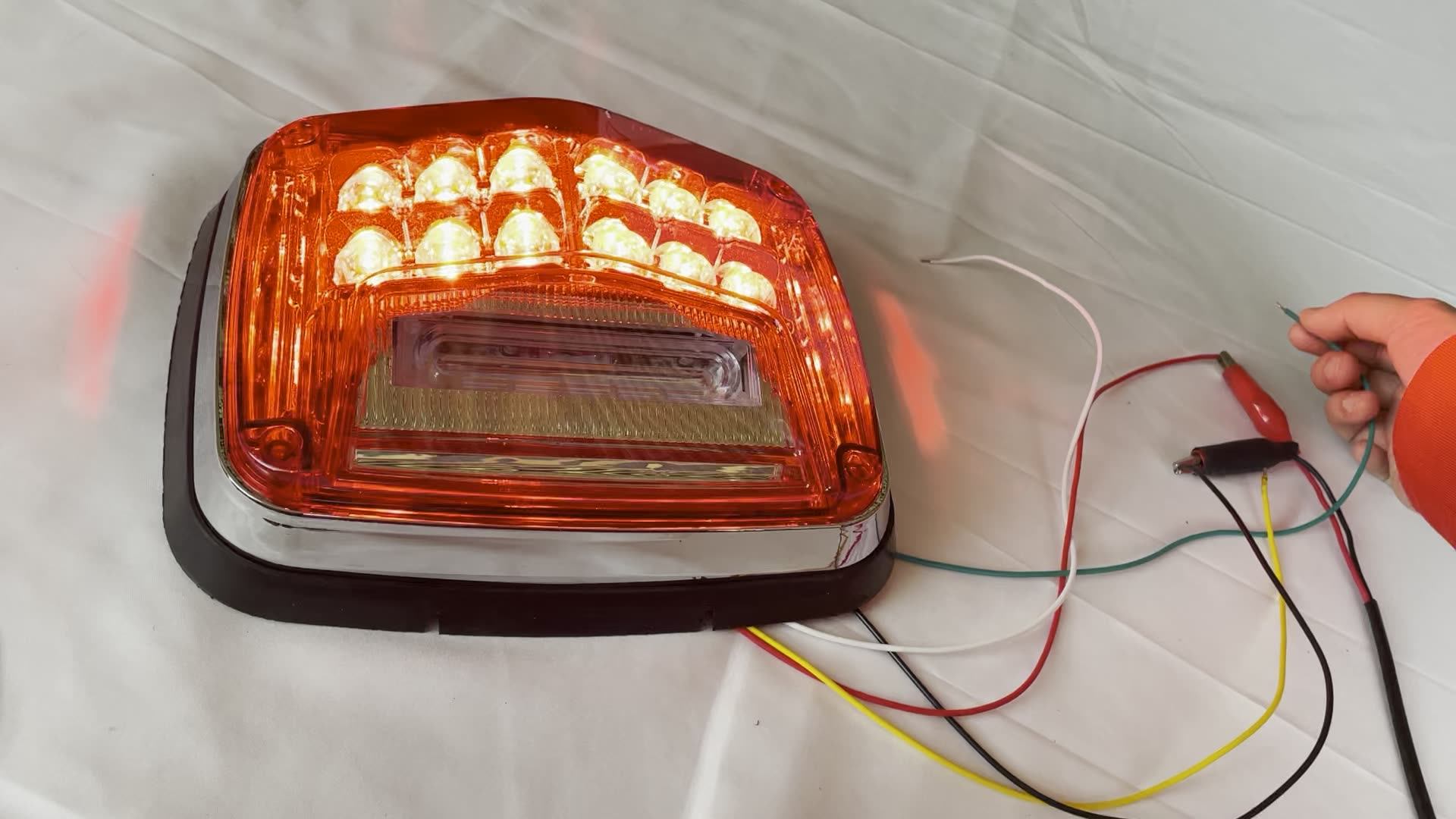 12v 24v Amber Red New Coming Lighting Strrobe And Illuminated Perimeter ...