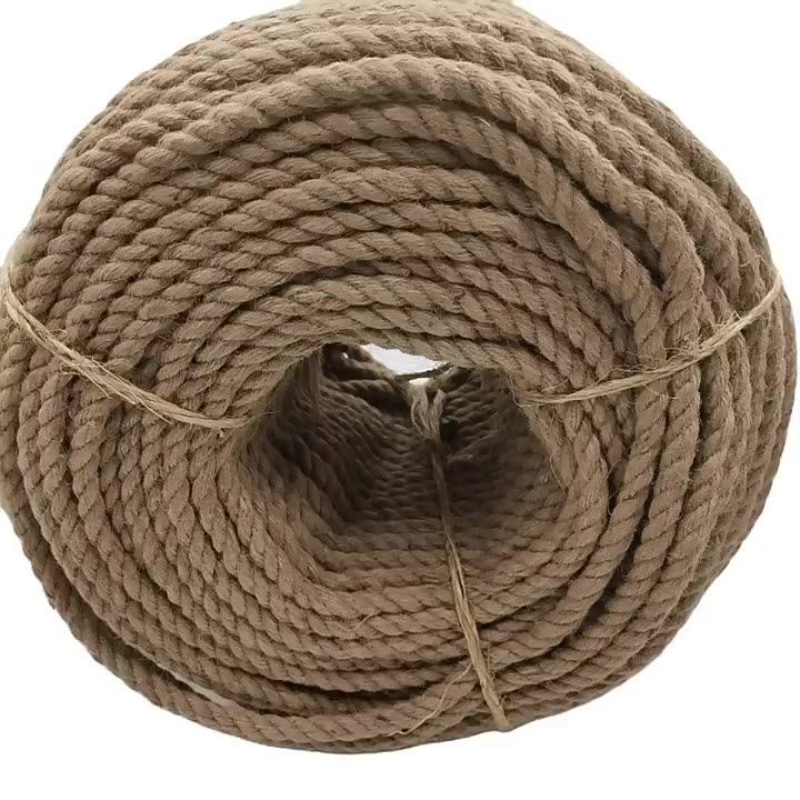 Marine Sisal Rope 3 Strand 20mm 22mm*200m Hemp Rope For Ship Pilot ...