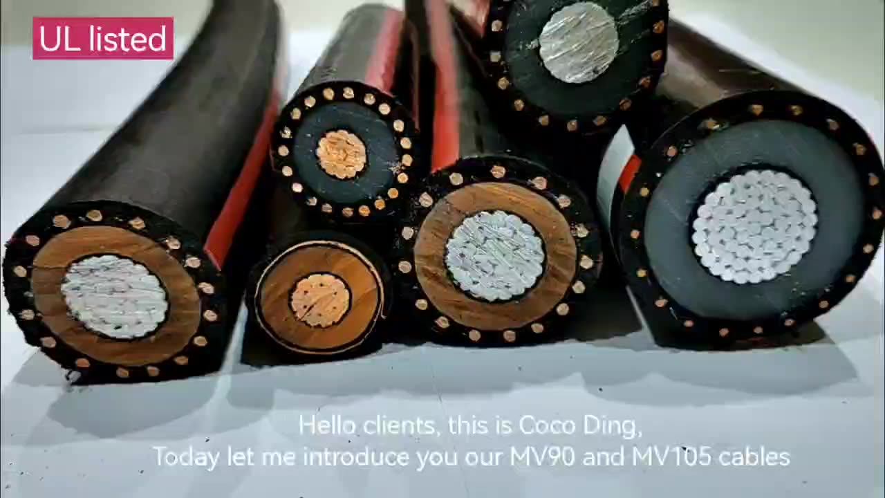 Epr/cn/lldpe Power Type Mv-90 Primary Ud 15kv 25kv 35kv Mv105 133% ...