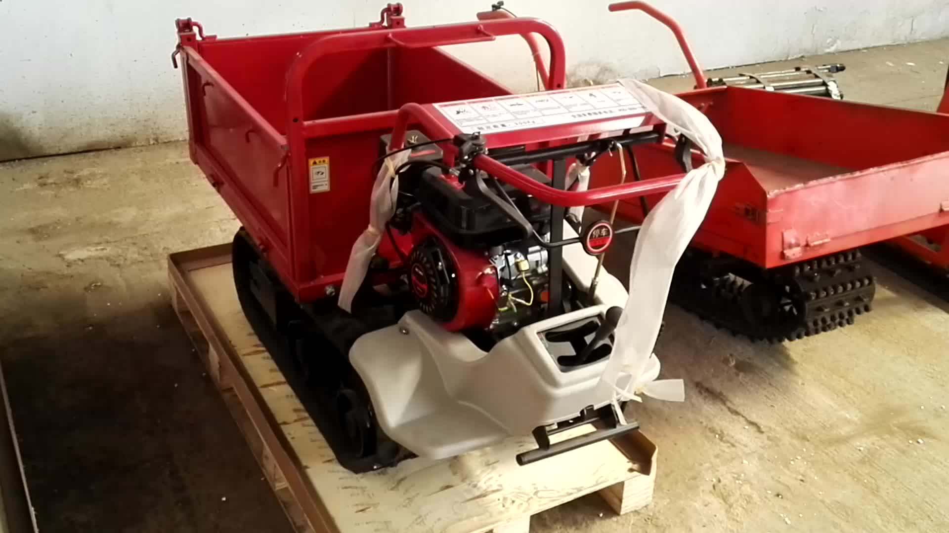 Mini Crawler Hydraulic Dump Vegetable Orchard Dedicated Truck Can Be ...