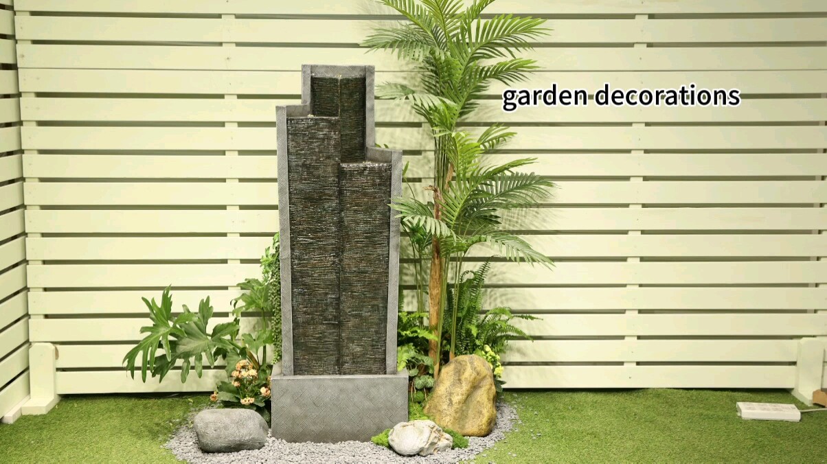 Custom Color And Size 3-tier Outdoor Cobblestone Water Fountain ...