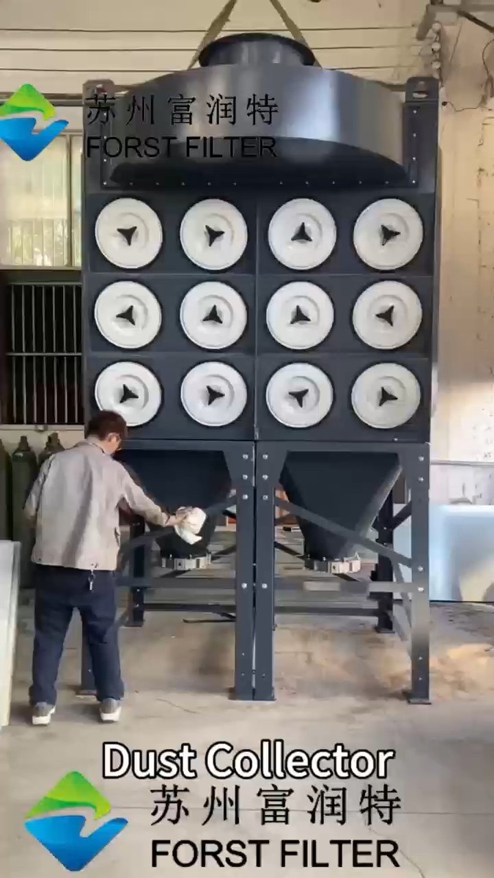 Sinking Flow Splicing Inclined Insert Filter Drum Industrial Dust ...