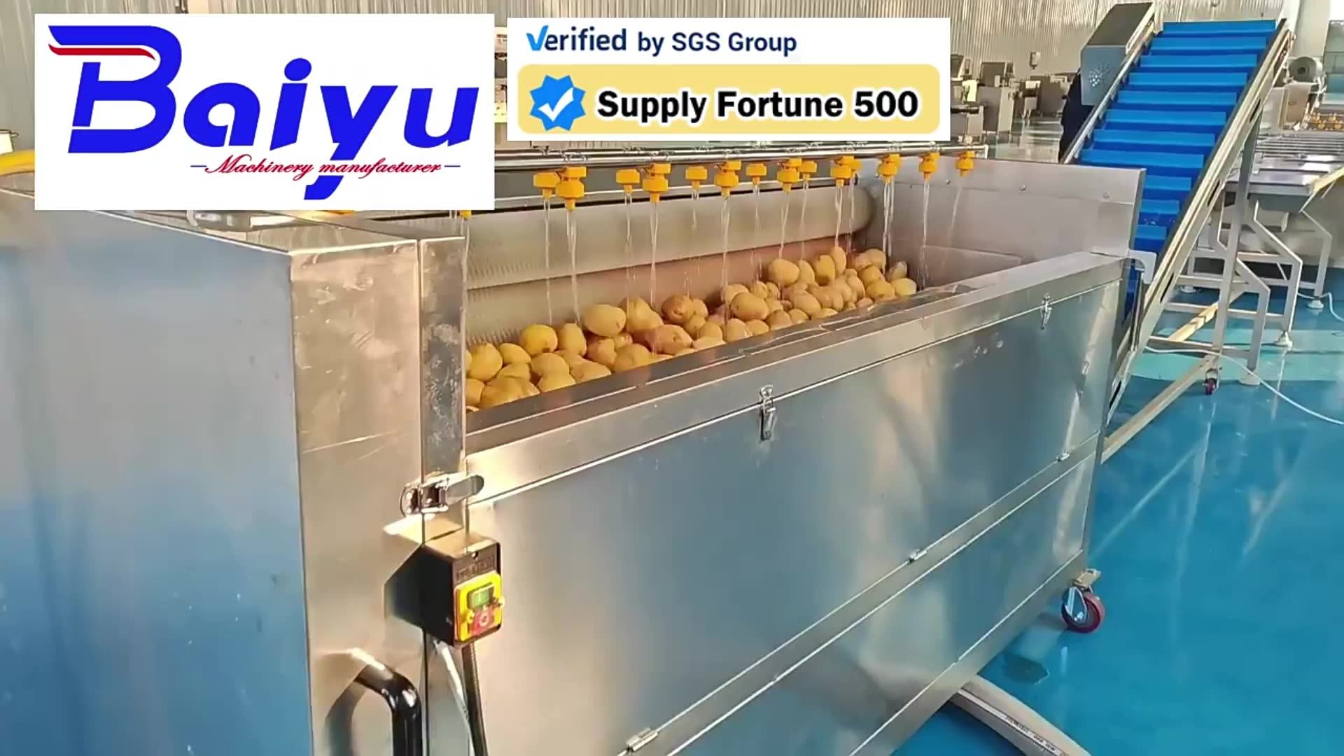 Baiyu Smile Hash Browns Potato Wedges Curly Fries Of Potato Frozen ...