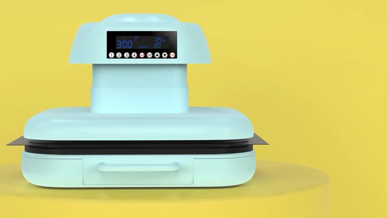 Practical Sublimation Transfer Heat Press Sticker Printing Machine ...