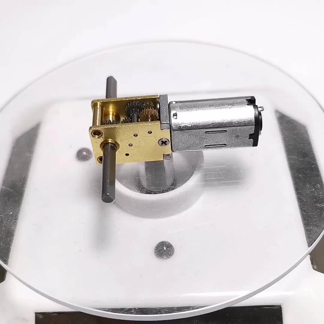 N30 9 Volt Mini Dc Motor With Double Shaft Gear Reduction Box Motor For ...