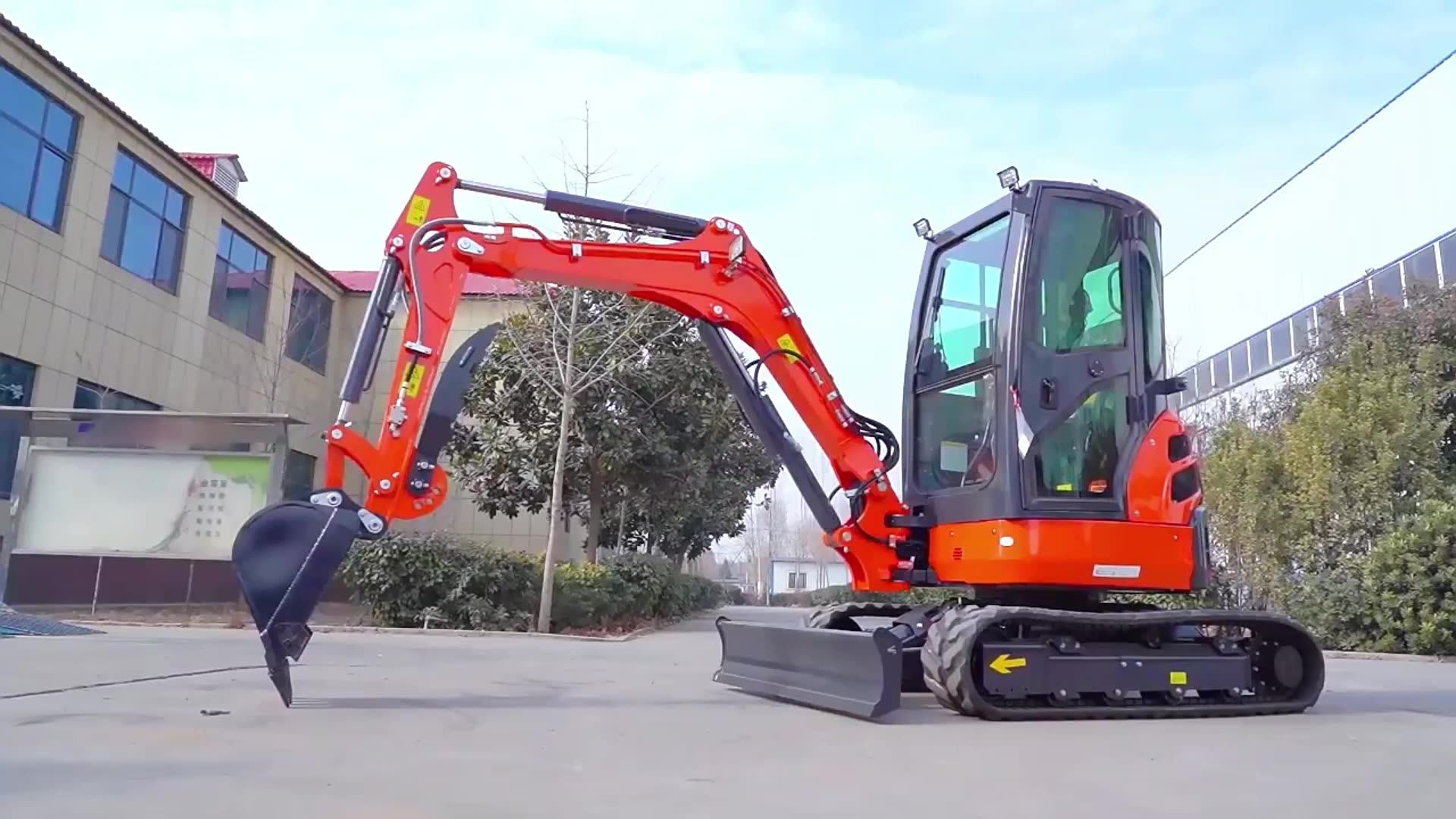 New 2.0 Ton Operating Weight Mini Digger Excav Mini Crawler Excavator ...
