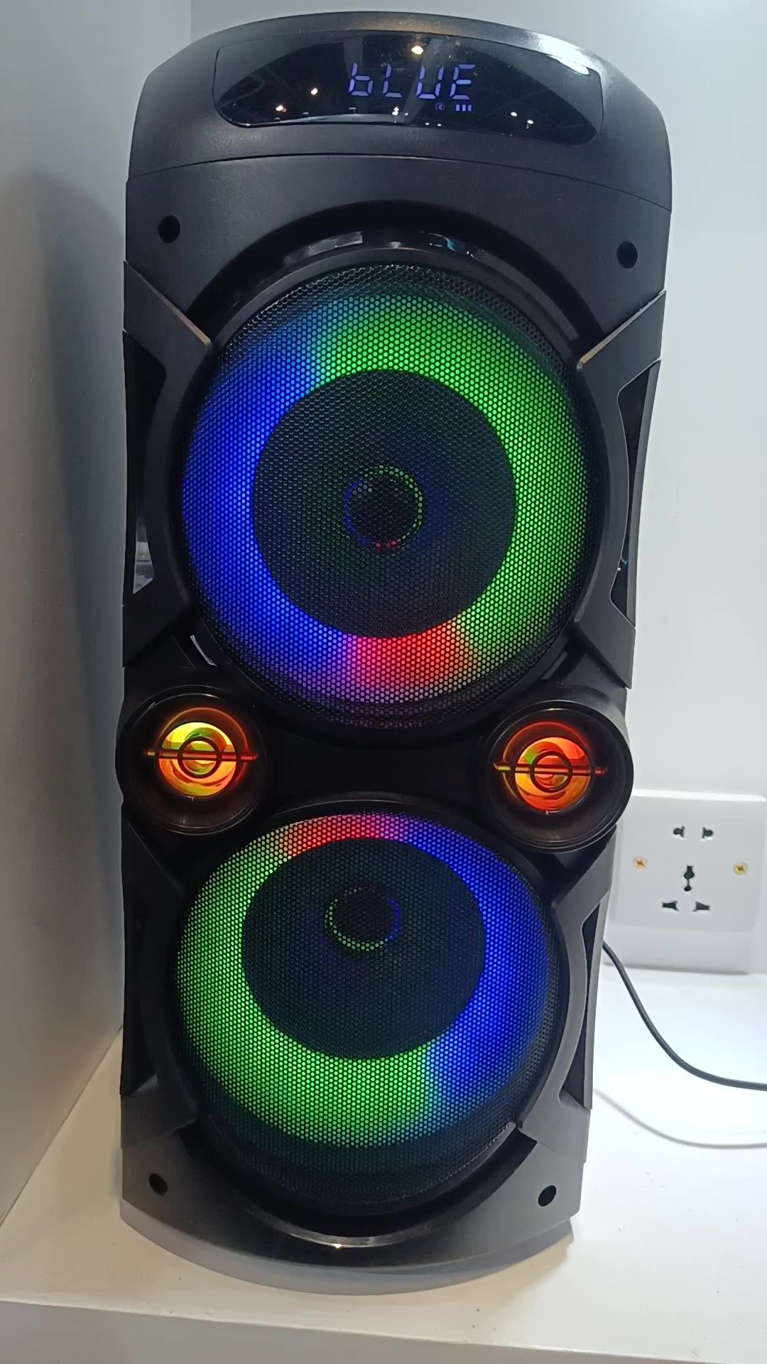 Tower 5 Inch Big Subwoofer 50w Bass Powered Speakers Audio System Sound ...