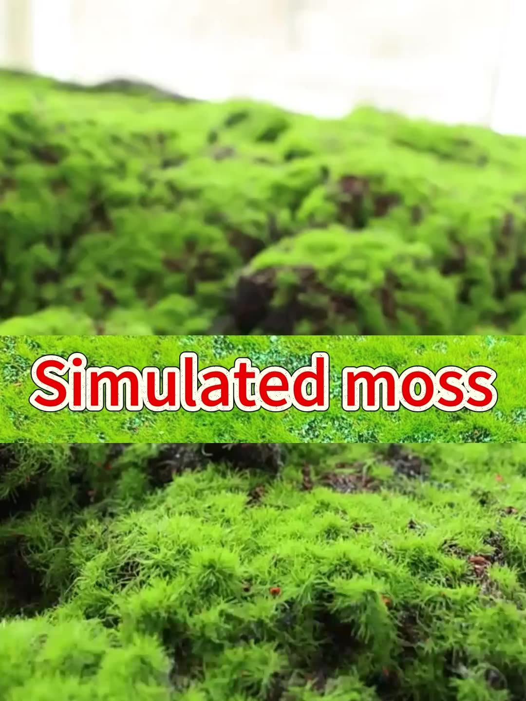 Artificial Forest Landscaping Simulated Stone Moss Blocks Plant Home ...