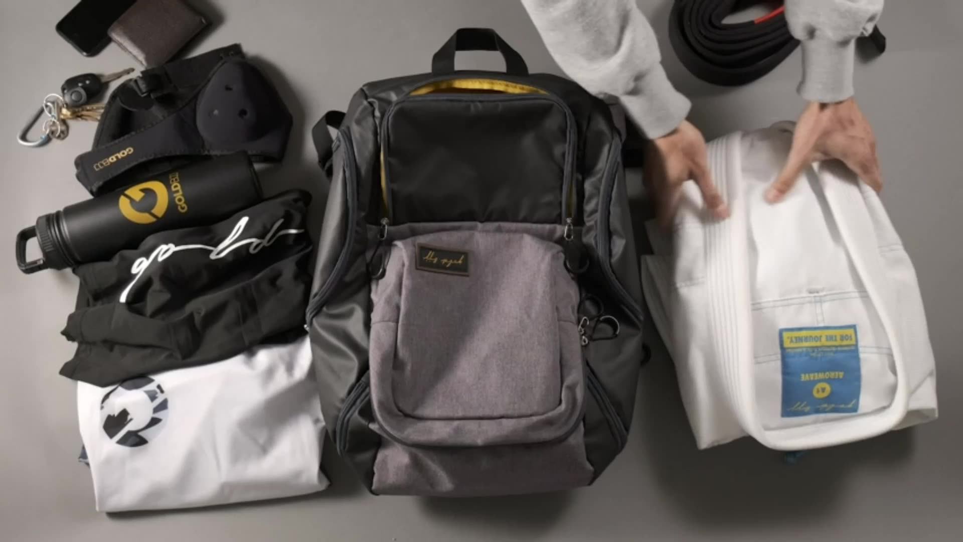 Custom Jiu Jitsu Backpack Sports Training Backpack Heavy Duty Jiu Jitsu ...