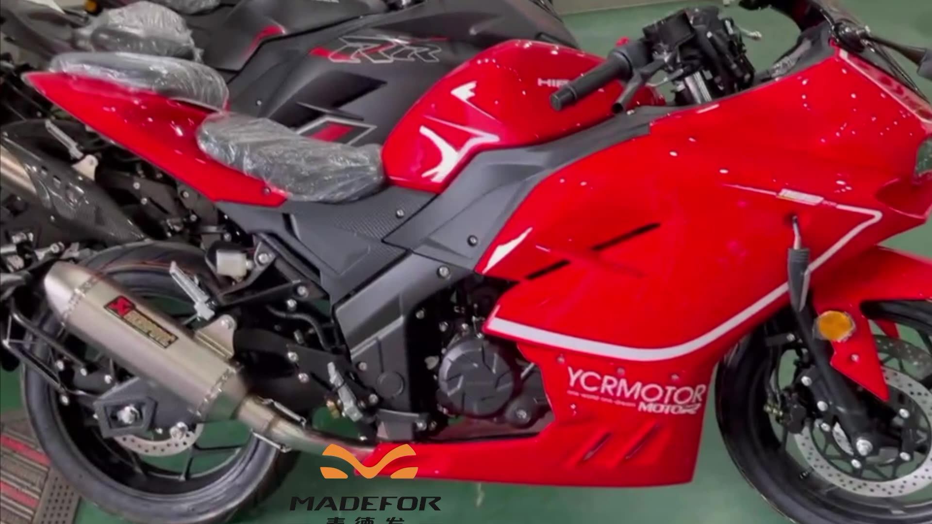 Powerful With Big Wheel Racing 200cc 300cc 400cc Gas Motorcycle New ...