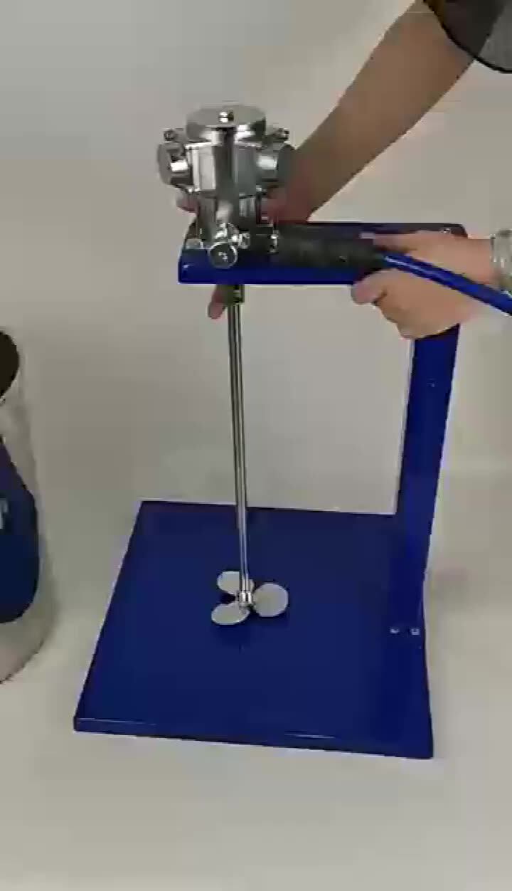 Small Closed Type Pneumatic Paint Mixer Industrial Paint Mixing Machine ...