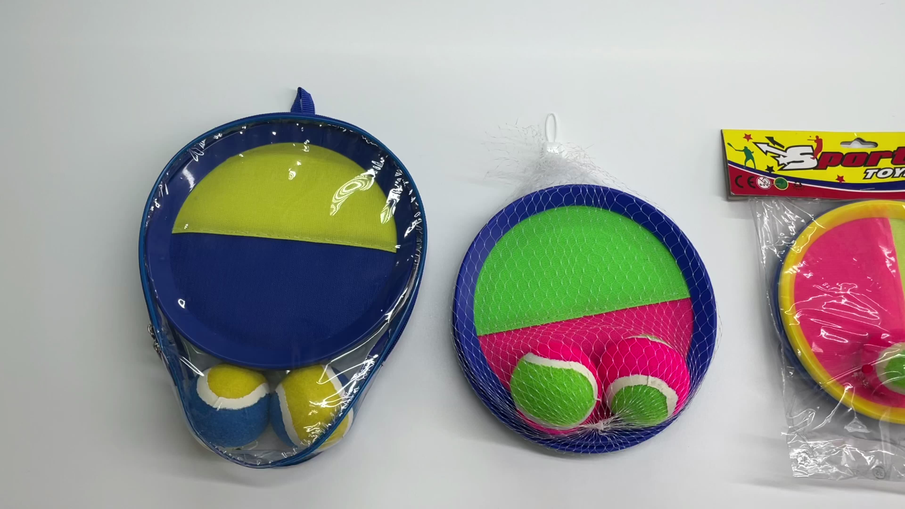 Oem Catch Ball Set With Pvc Bag Paddle Catch Games Toy - Buy Catch Ball ...