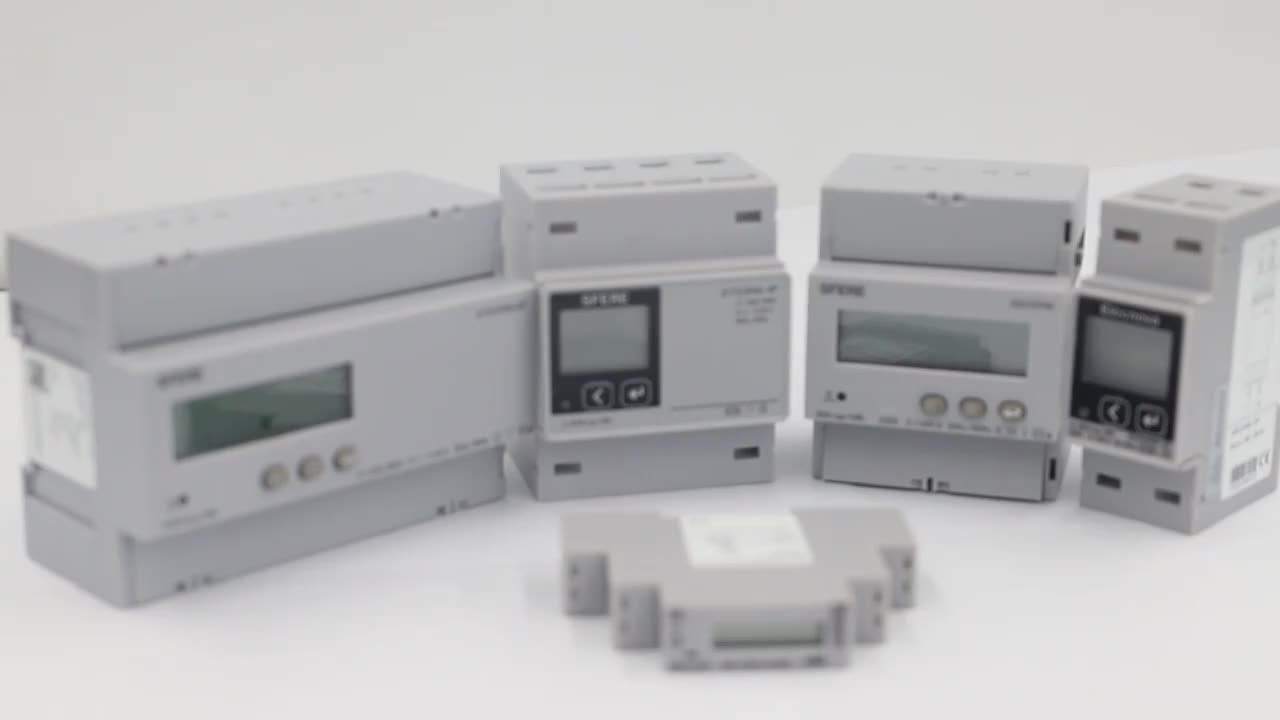 Din Rail Mounted 3 Phase Multi Functional Modbus Kwh Power Meter - Buy ...