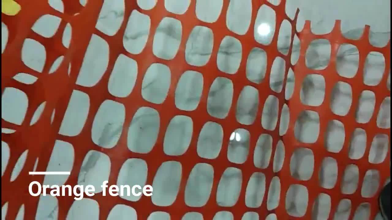 Road Plastic Traffic Barrier Mesh Snow Fence Construction Safety Fence ...