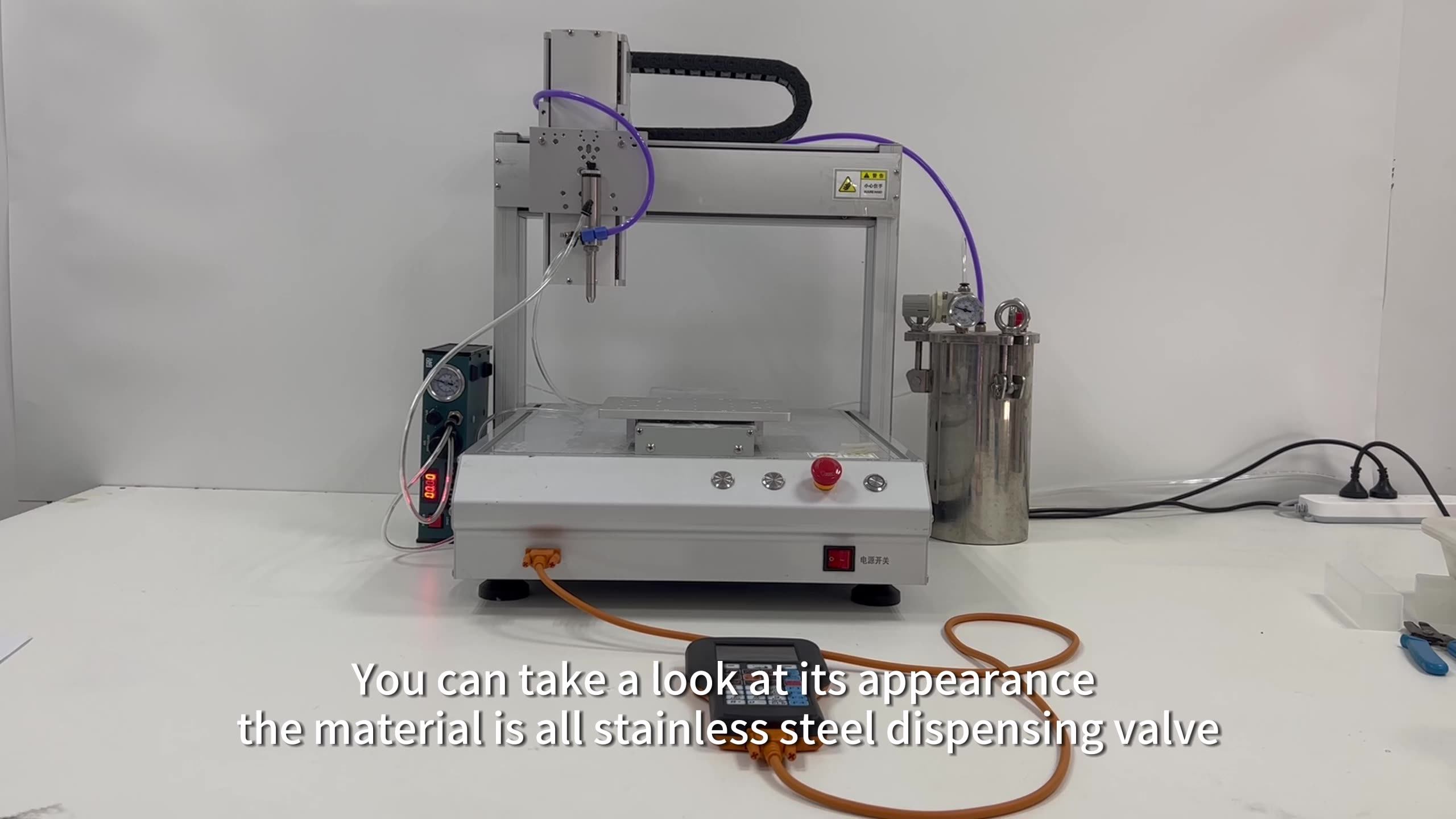 Semi-auto Djf-52 Dispenser Valved Stainless Steel Small Flow Spray ...