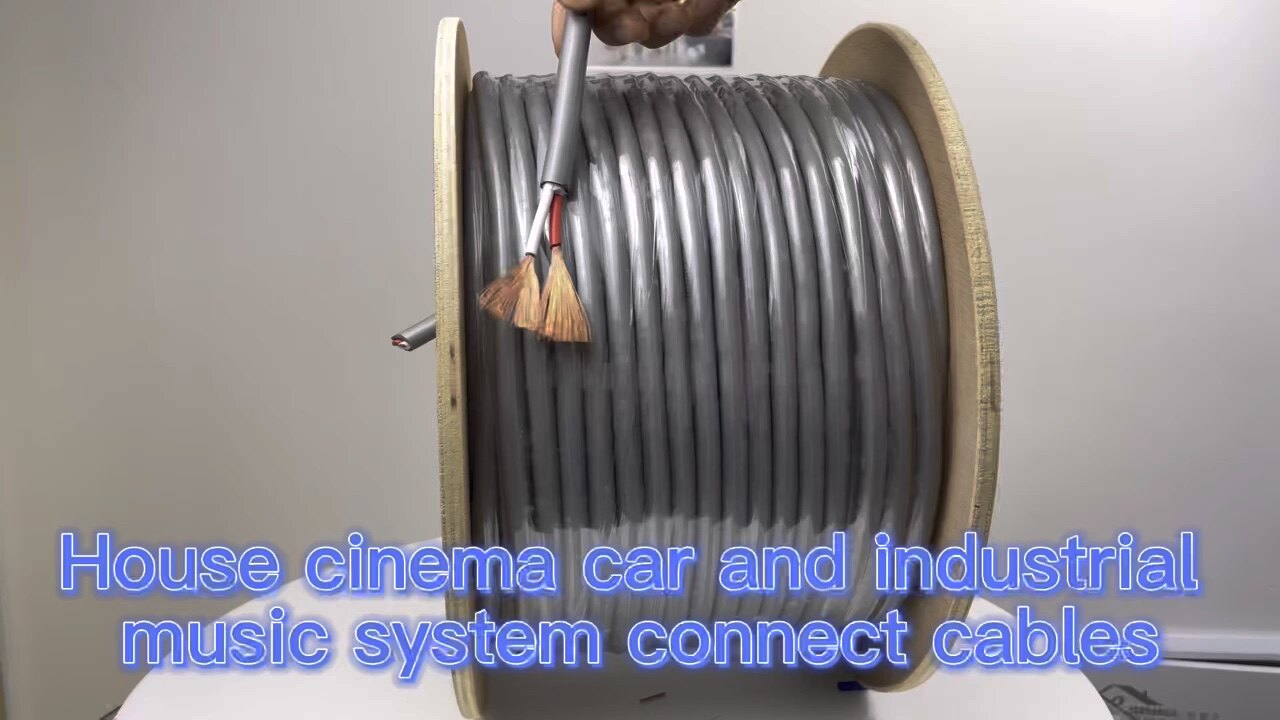 2core Pvc Audio Speaker Cable Price Av Engineering Wire For Theater ...