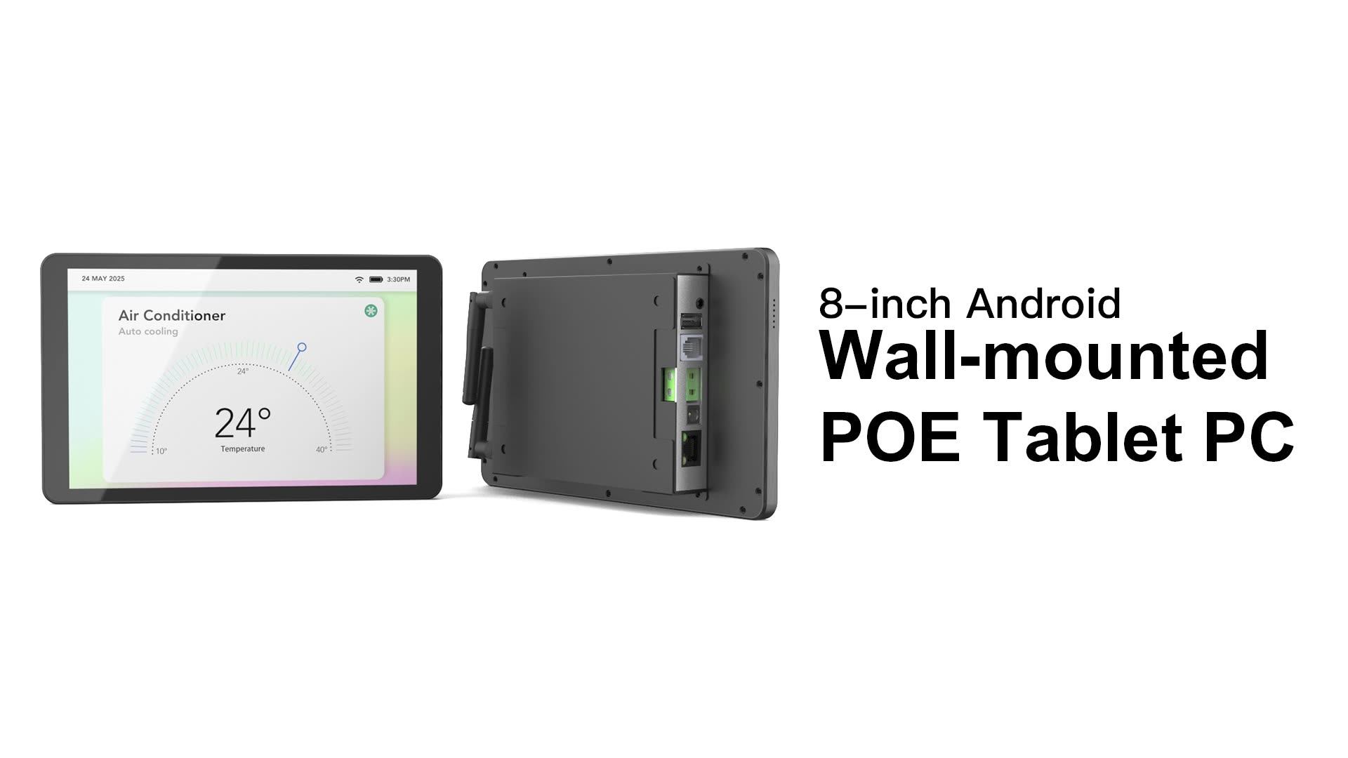 Wall-mount Tablet Android 8 Inch Nfc Tablet Mt8768 1280*800 Ips Without ...