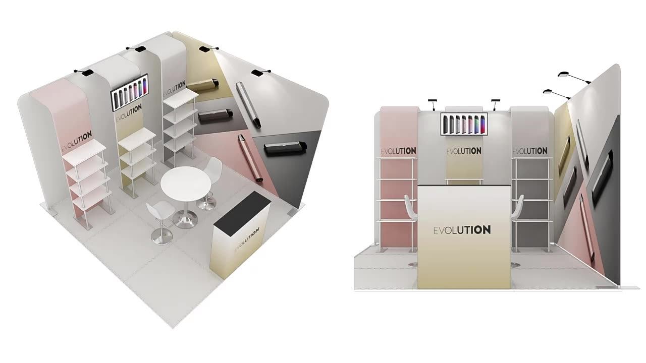 Reusable 10x10ft Storage Shelves Backdrop Shelf Display Racks 3x3m ...