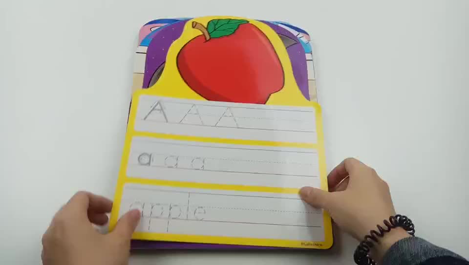 Offset Printing Educational Abc Flash Card Deck Learning English For ...