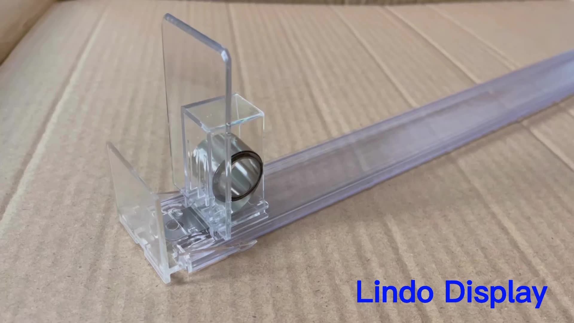 Spring Loaded Product Pusher Adjustable Pos Shelf Pusher System - Buy ...