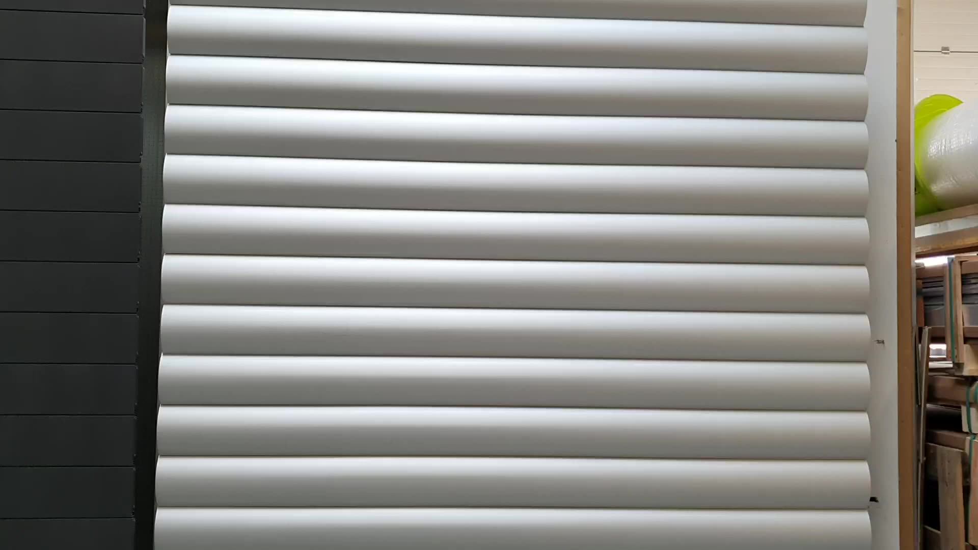 Wall Fixed Facade Louver Aluminium 6063 Grade Extruded Blade Profile ...