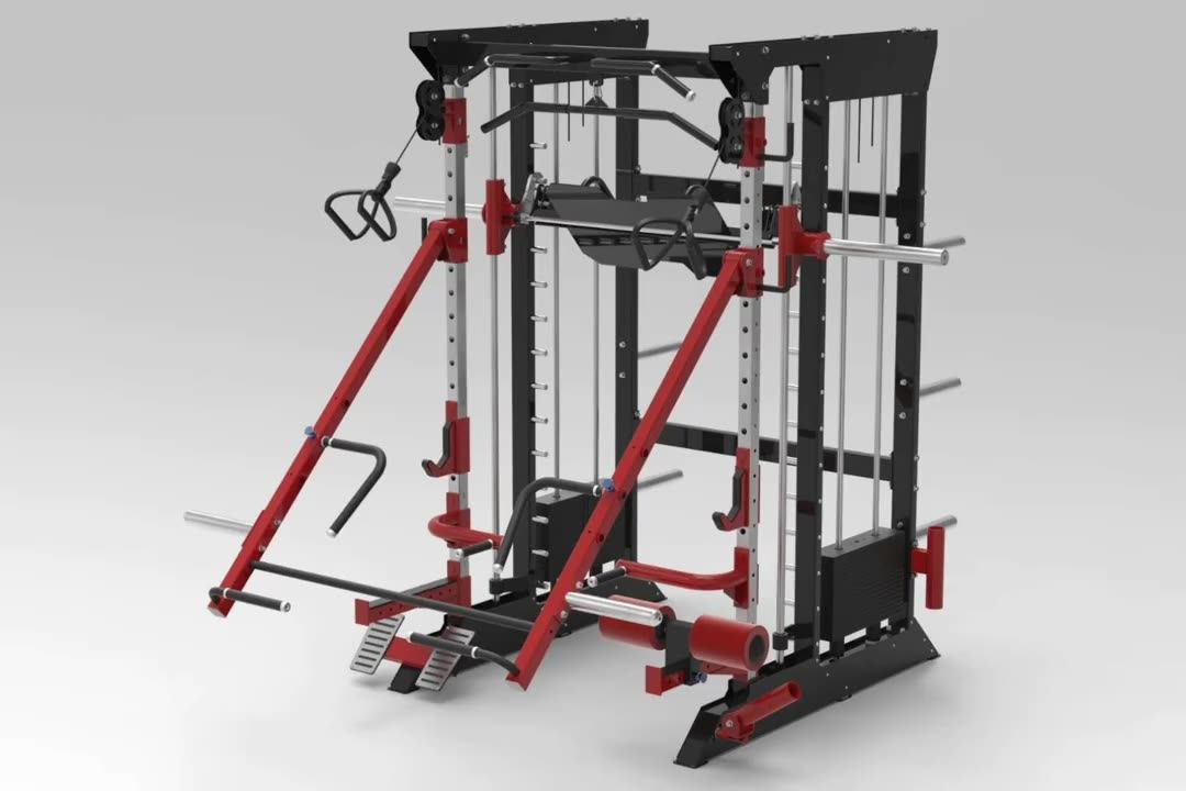 Functional Trainer Smith Machine Rack/smith Machine Squat Rack/smith ...