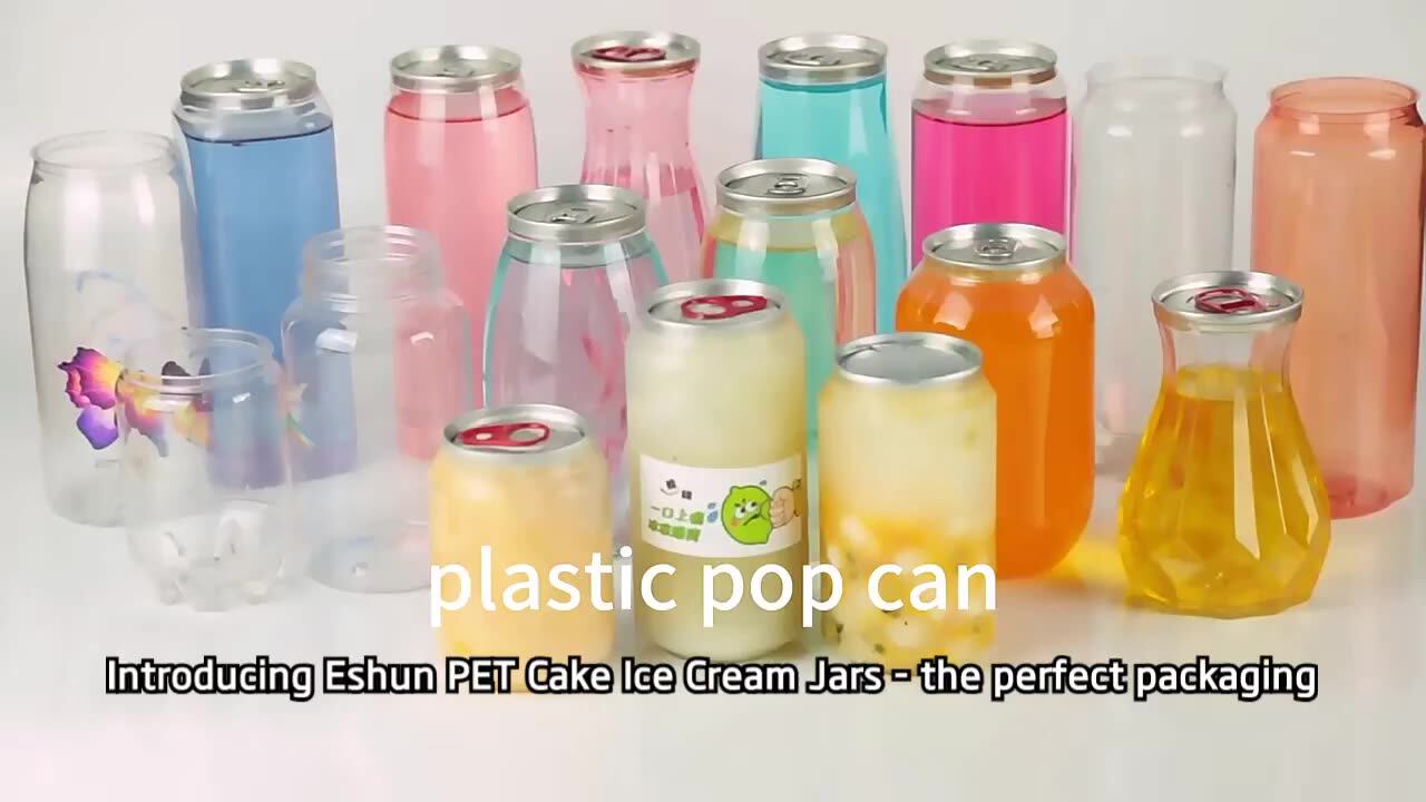 Custom Juice Bottle Plastic Drink Cans Plastic Pop Can Bouteille De Jus ...