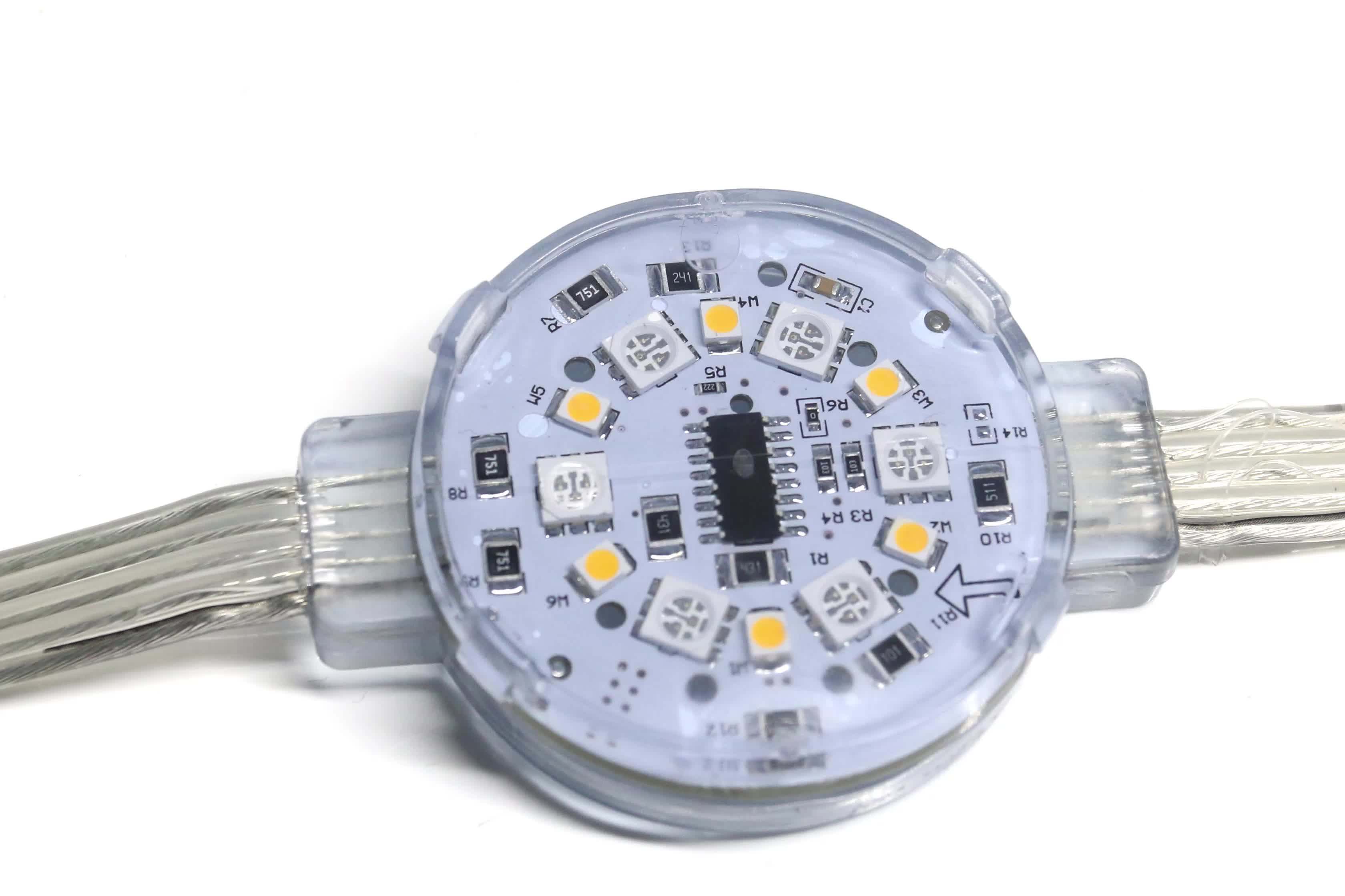 Ip68 Led Point Light Source,Waterproof Led Pixel Dmx Controller Dmx Rgb ...