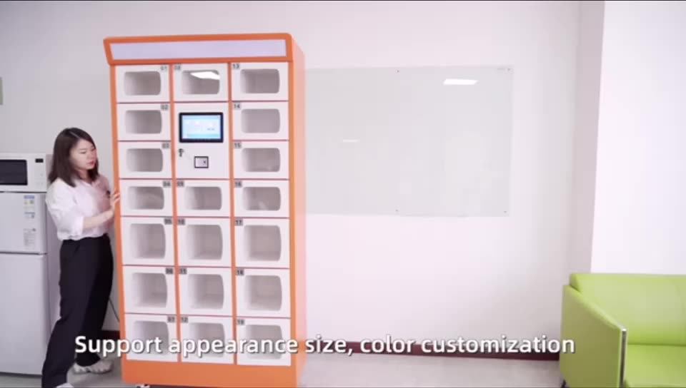 Smart Locker System For Food Pickup Digital Lockers For Food Takeaway ...