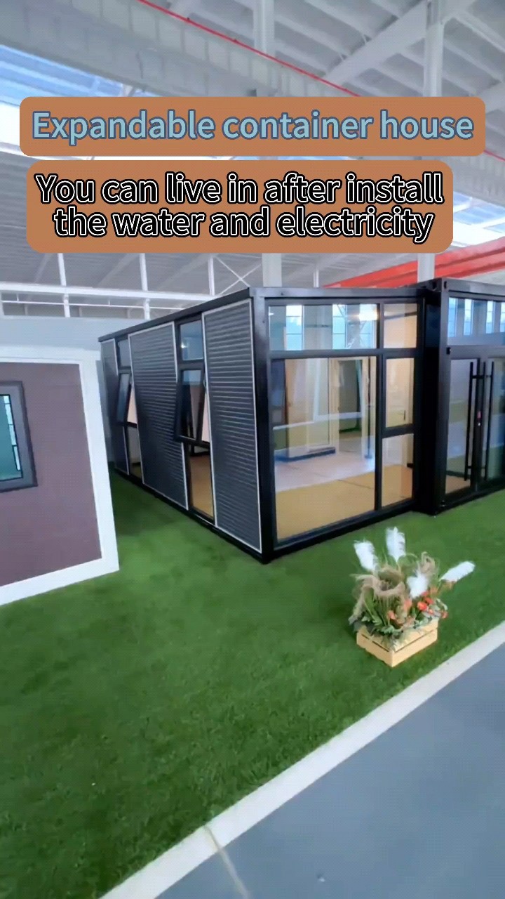 Prefab Container Expandable House Light Steel Fold Easy Folding Prefab ...