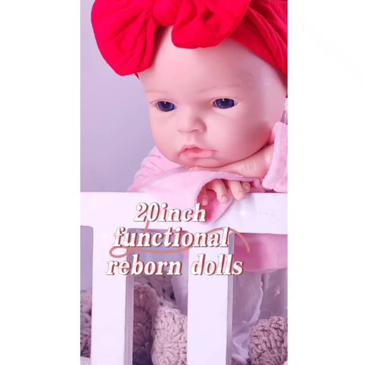 Cute Bonecas Renascidas Bebe Reborn Em Silicone Solid Beb Reborn 100 E ...