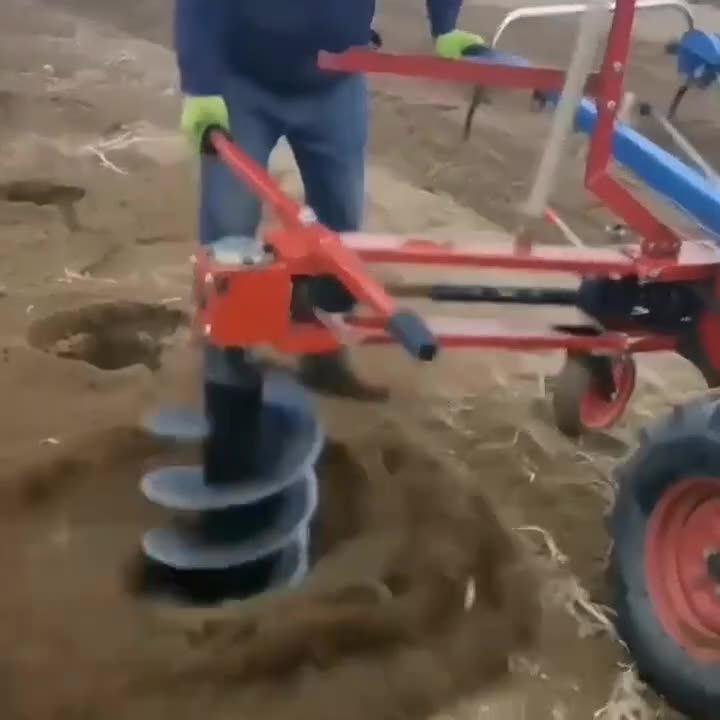 New Walking Tractor With Drilling Machine Suitable For Land Ground ...