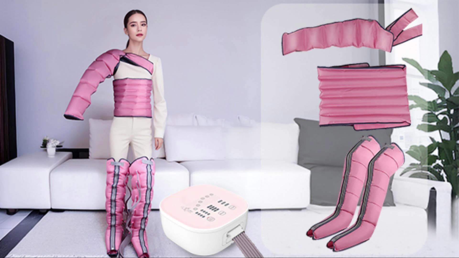 Air Therapy Compression Boots Air Massage Pressure Therapy For Muscle ...