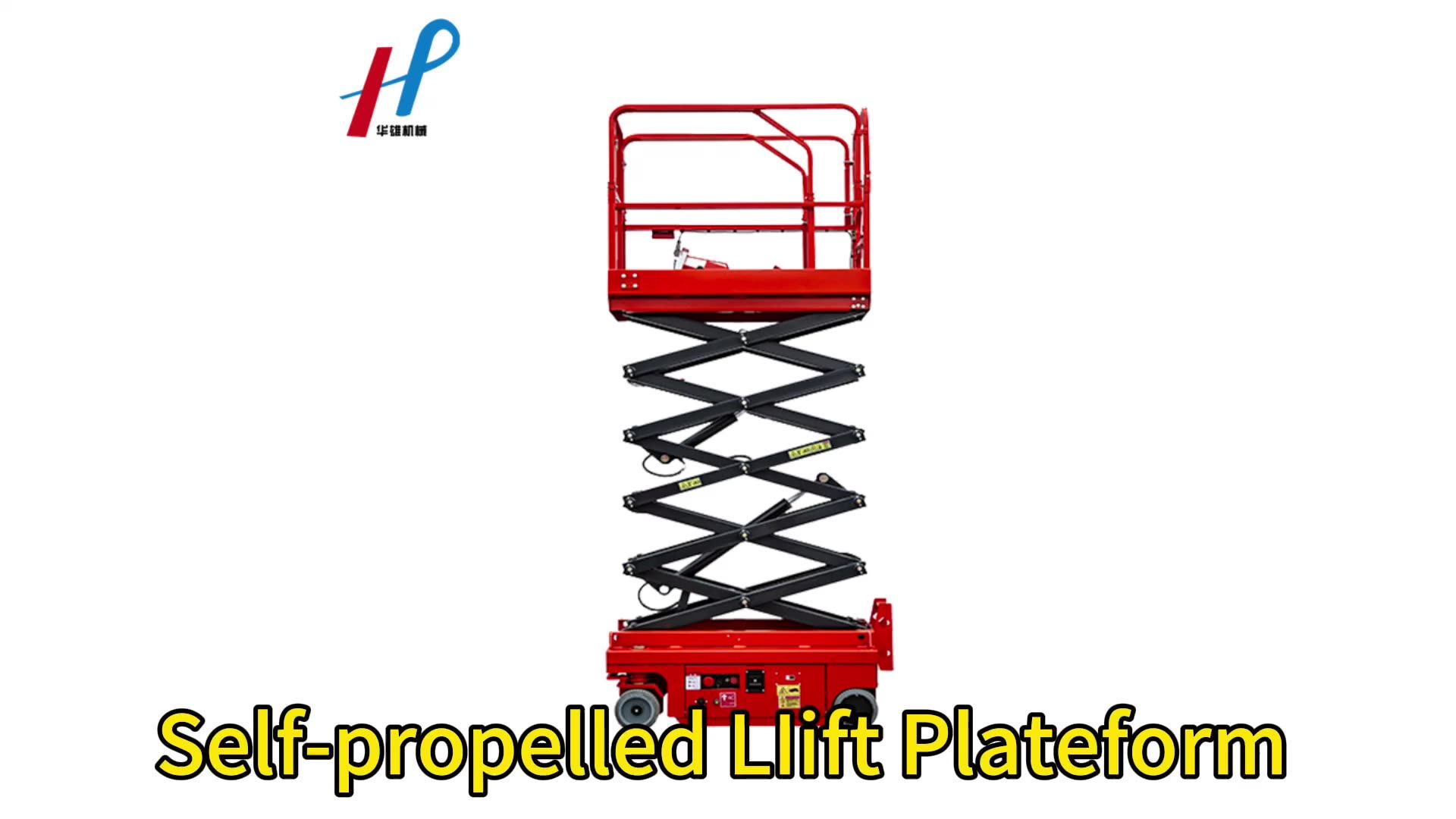 Shear Fork Type Full Self-propelled Lift Mobile Lifting Operation ...