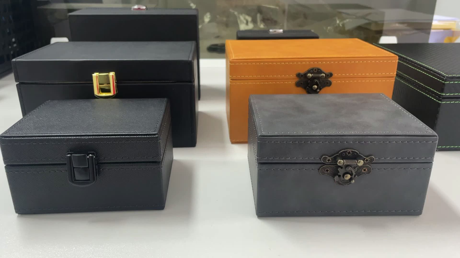 Anti Theft Security Metal Lock Large Capacity Rfid Box Blocking Faraday ...