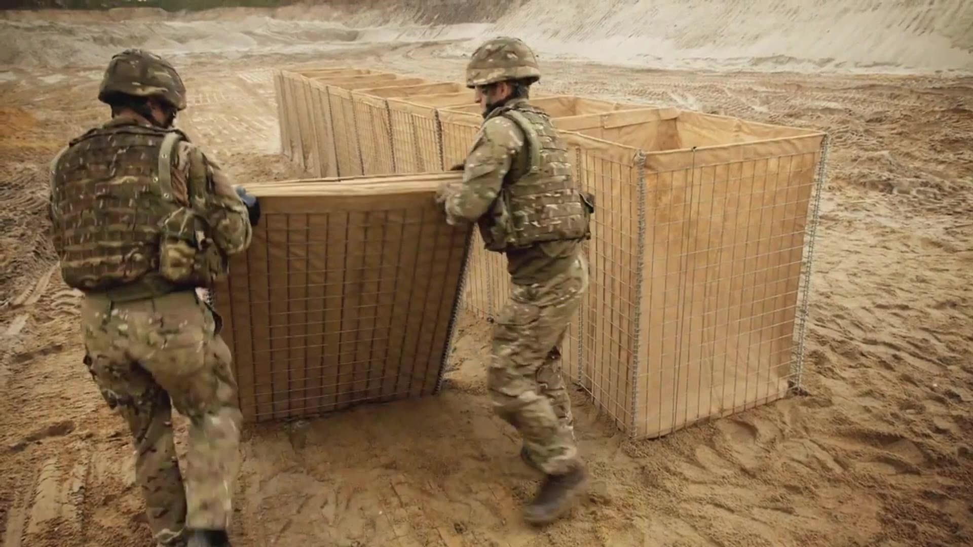 Anti - Corrosion Uv Resistant Hesko Bastion Barrier Milli 7 Sand Blast ...