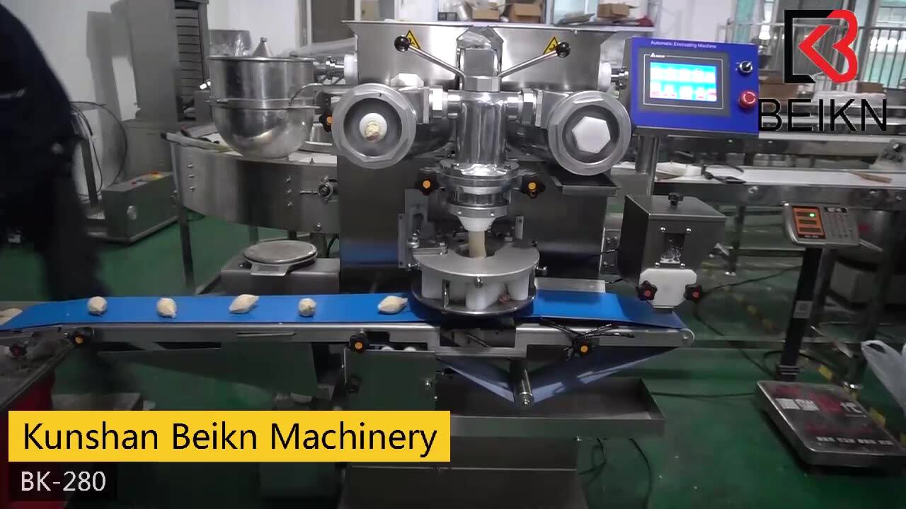 Automatic Kubba Chicken Kibbeh Encrusting And Filling Machine High ...
