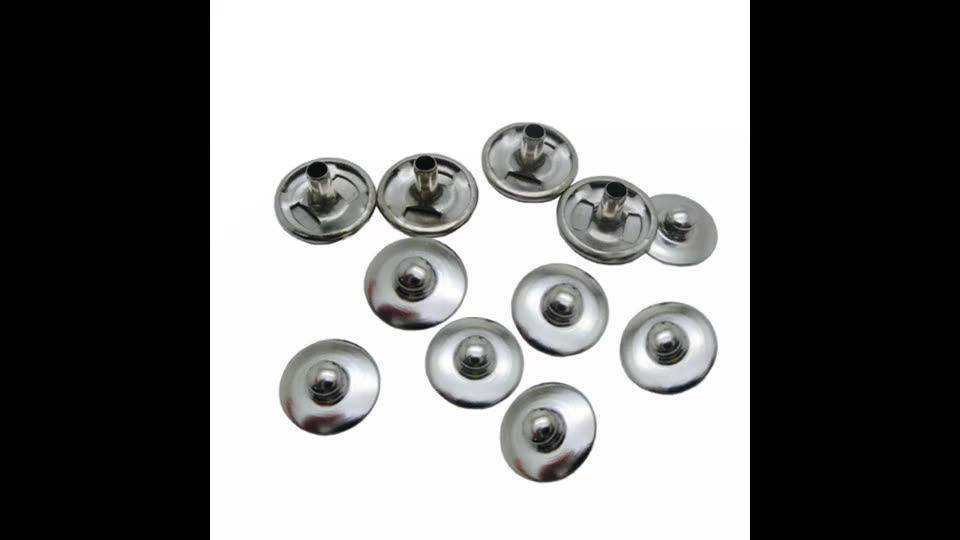 Medical Standard 3.9 Mm Ecg Electrode H65 Brass Male Snap Button And ...