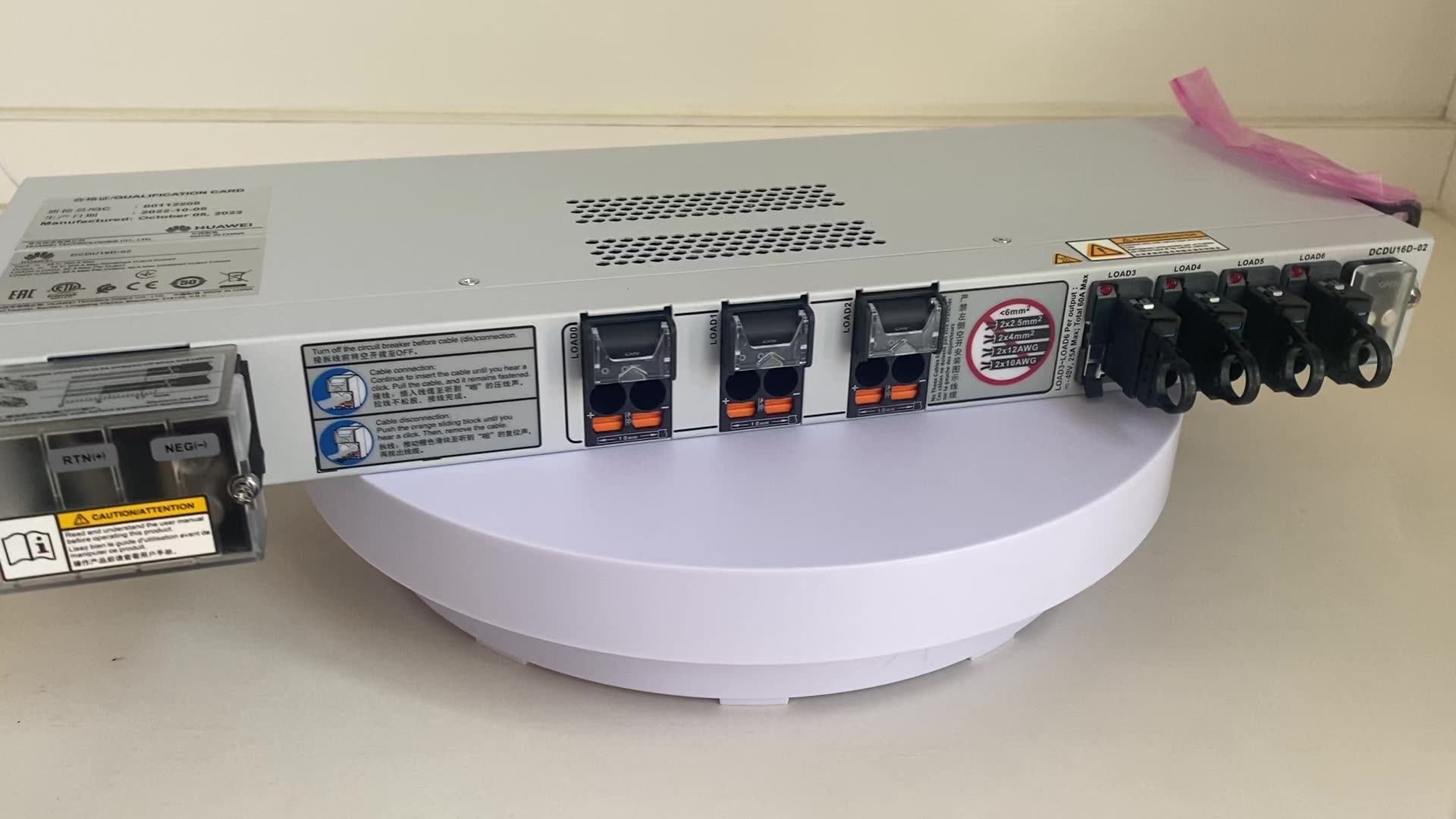 Huawei Dc Power Distribution Unit For Bbu3900/3910 Rru5904 Dcdu 16d ...