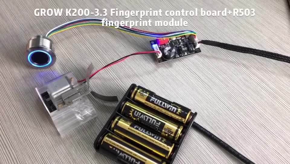 Grow K200-3.3+r503 Fingerprint Access Control System+r503 Capacitive ...