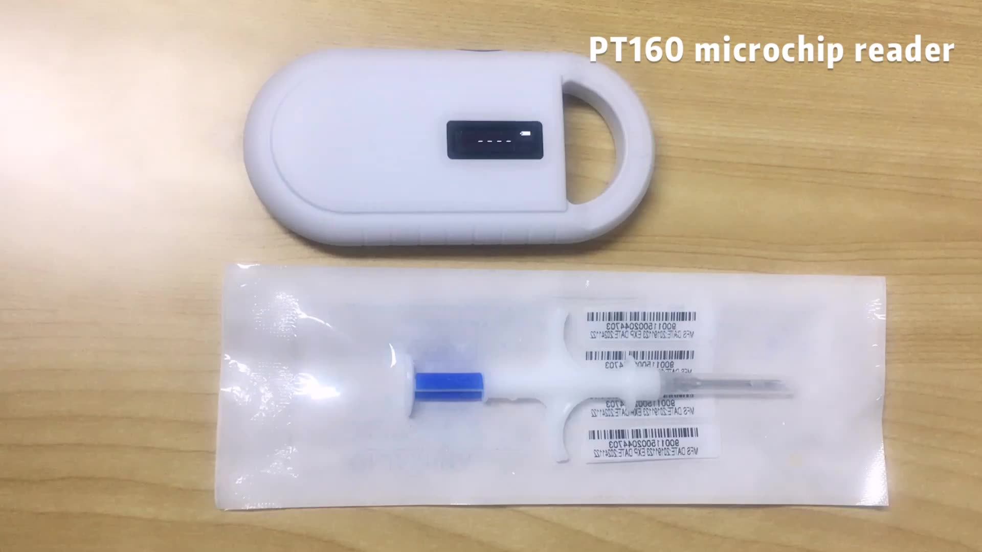 Cmrfid 134khz Long Range Portable Animal Id Hand Reader Microchip Dog ...