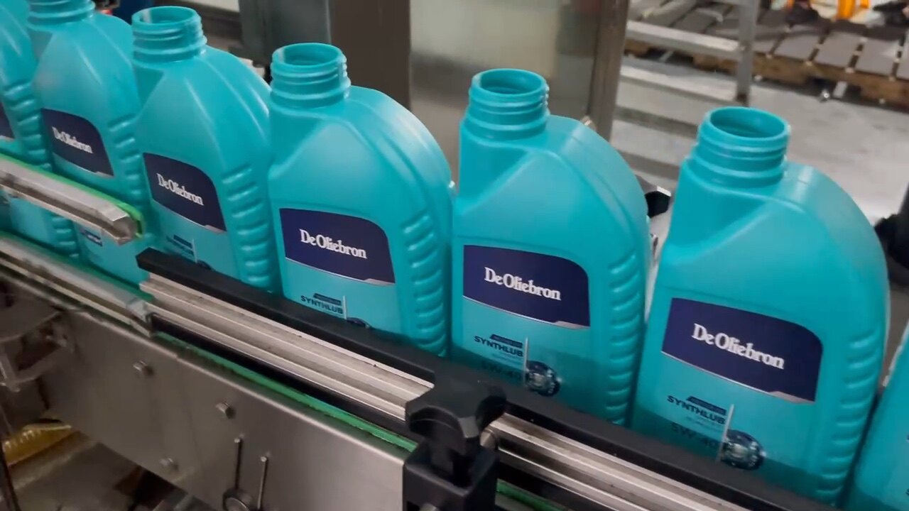 Lubricant Oil Production Line De Oliebron Motor Engine Oil 5w40 4l 1l ...