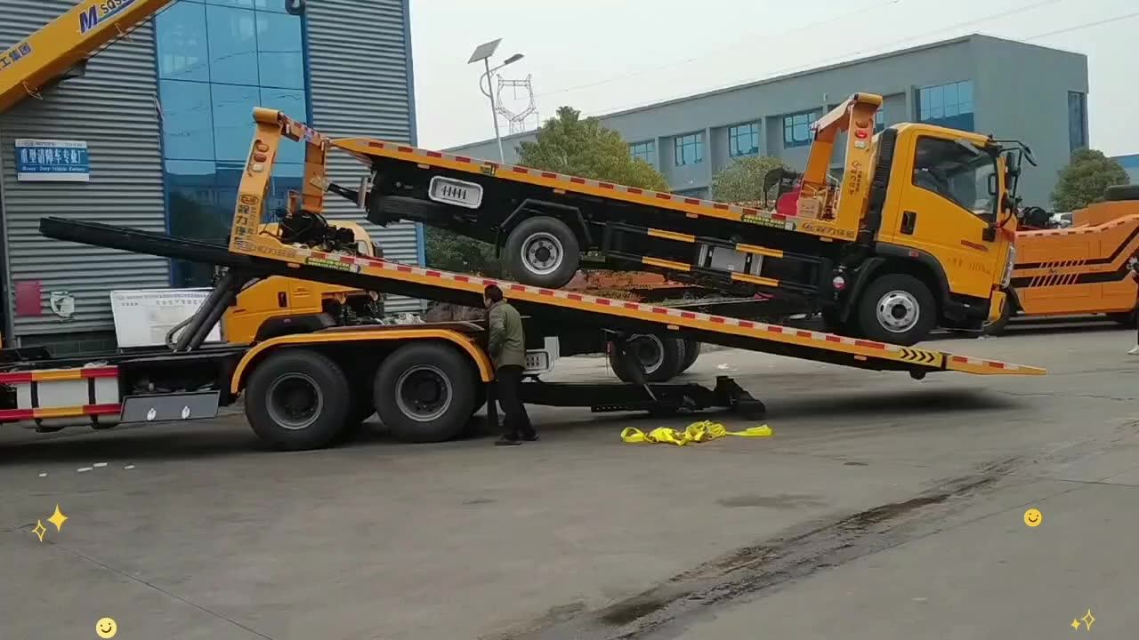 Tow Truck Wrecker Upper Parts Wheel Lift Wrecker Truck Body 5ton-100ton ...