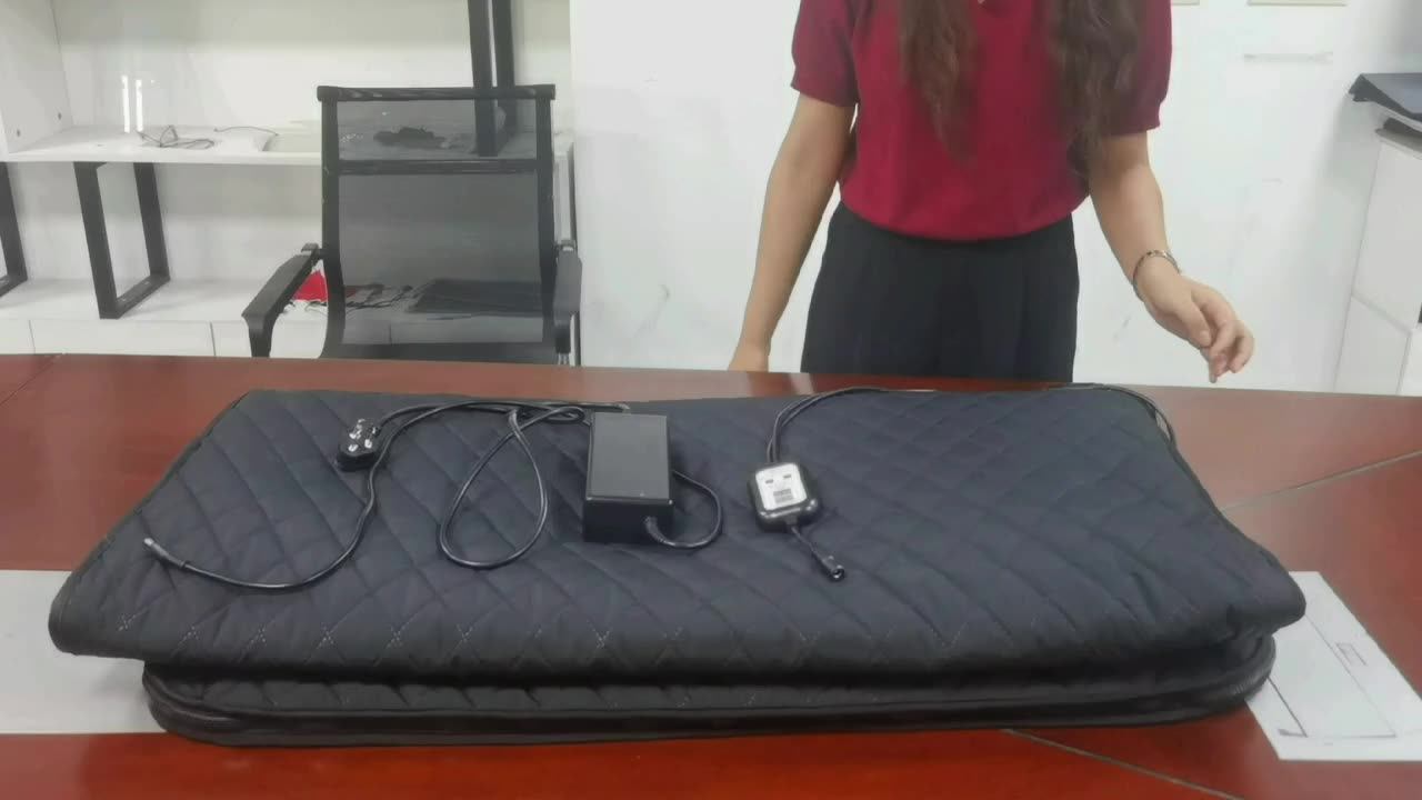 Wholesale Wearable Bed Heater Graphene Smart Blanket 24v Fast Heating ...