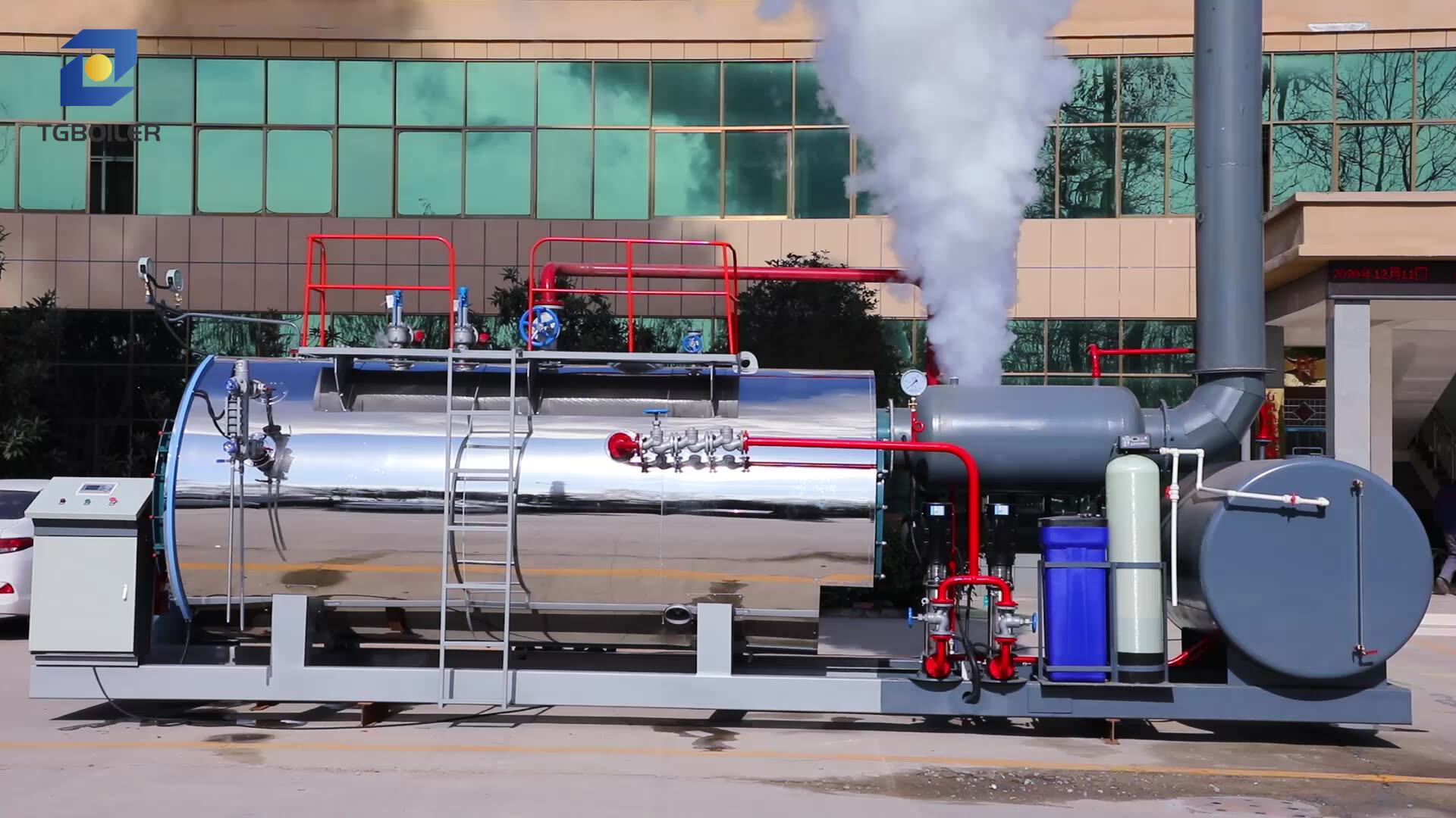 Easy Operation Diesel Oil Gas Fired Steam Generator Price - Buy Diesel ...