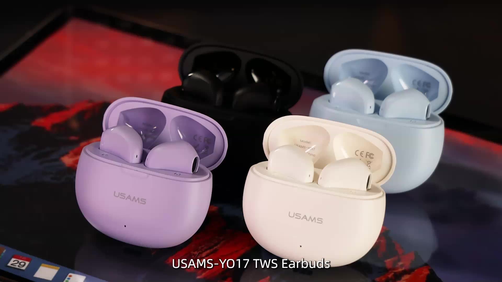 Usams 2024 Mini Sound Earbuds Wireless Bt5.3 Tws Bluetooth Earphone ...