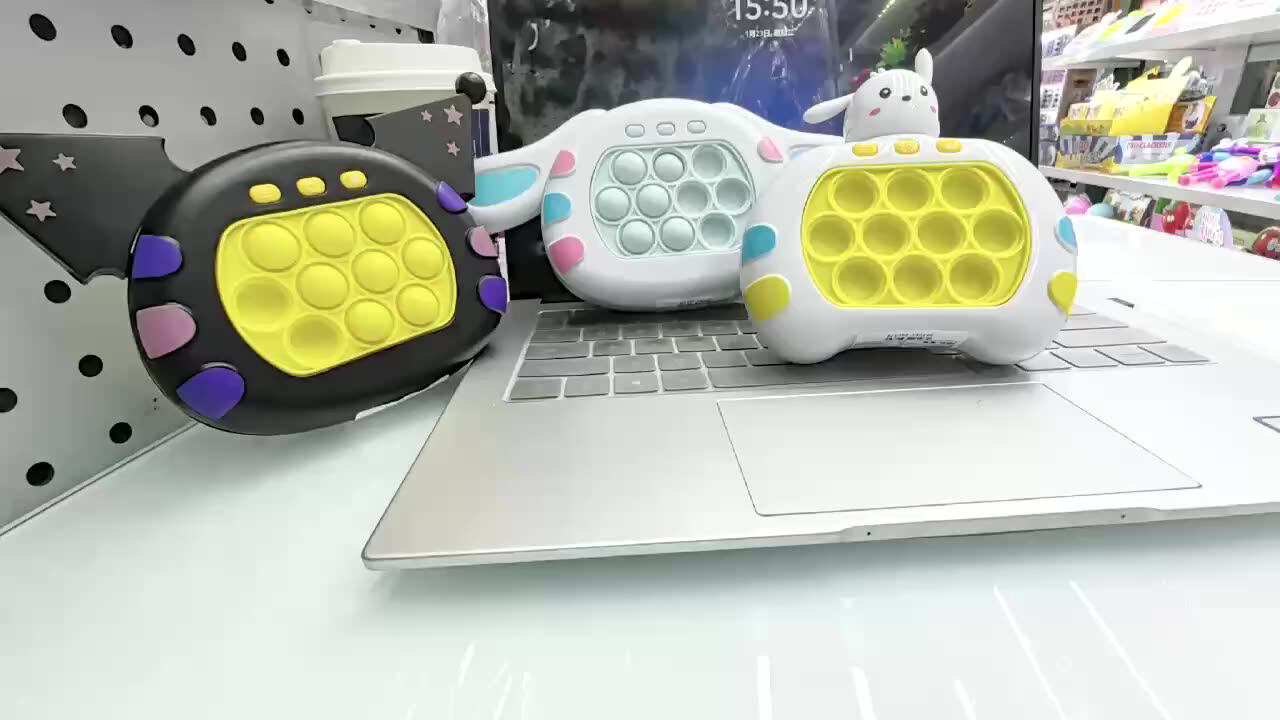 Sanrioed Anime Cinnamoroll Kuromi Quick Push Game Console Stress Toy ...