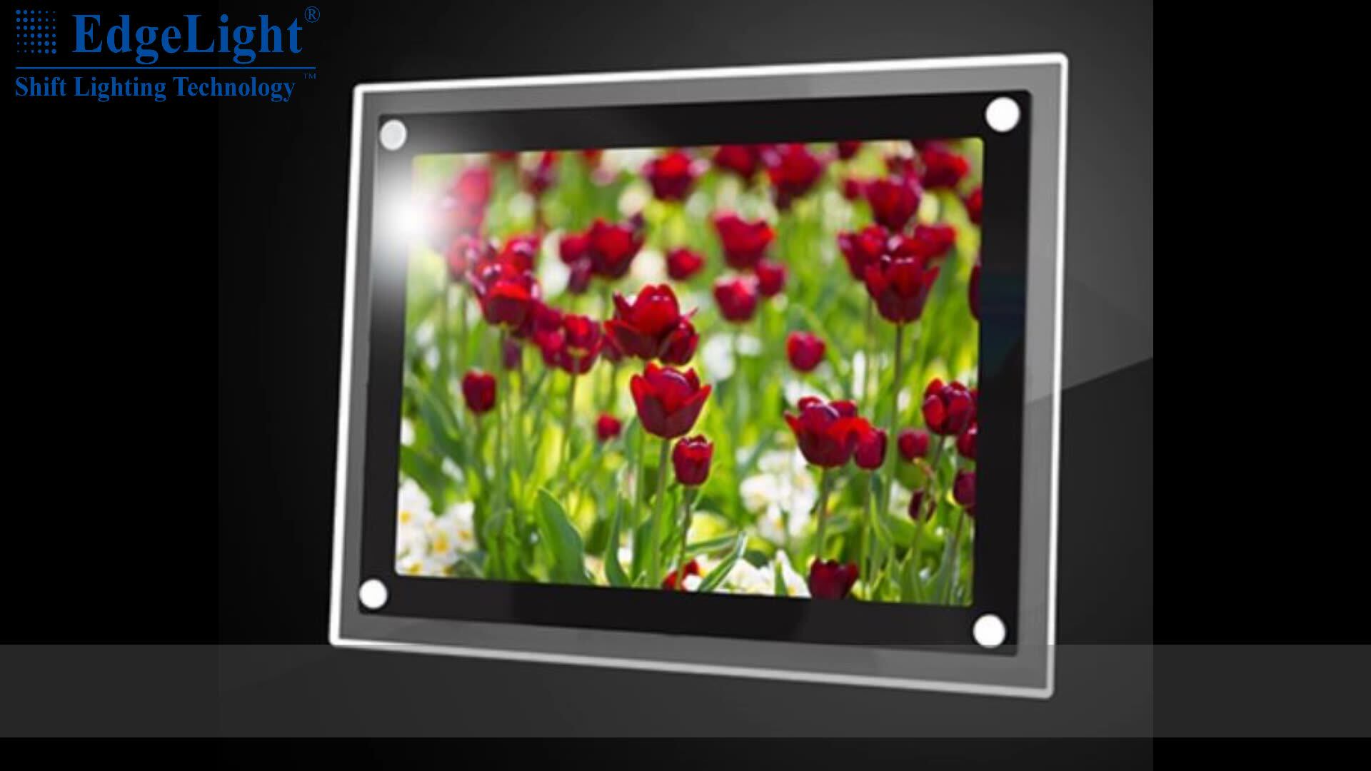 Frameless Led Acrylic Light Frame/ Led Light Box - Buy Frameless Light ...