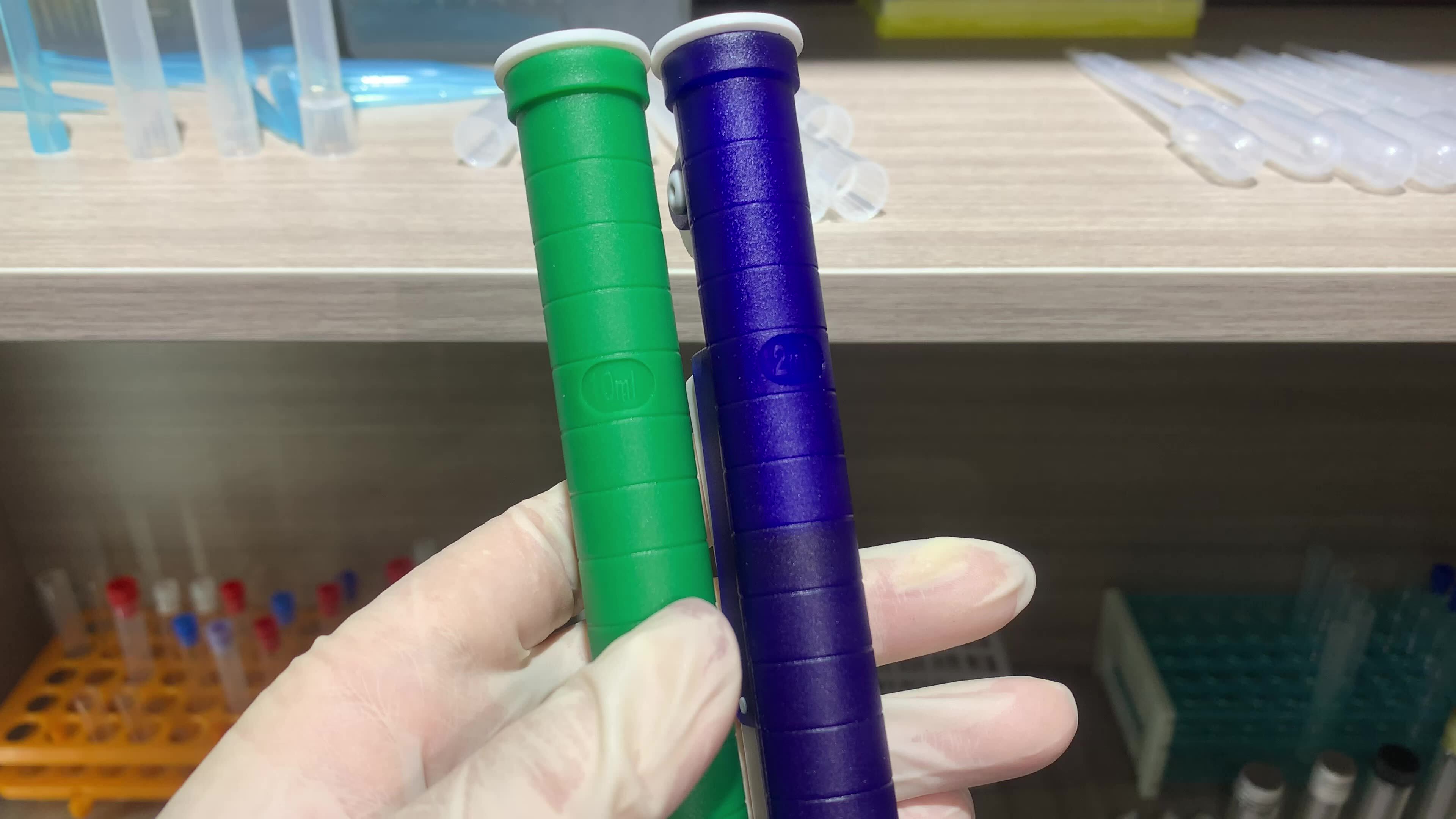 Laboratory Fast Release Manual Blue Green Red 2ml 10ml 25ml Pipette ...